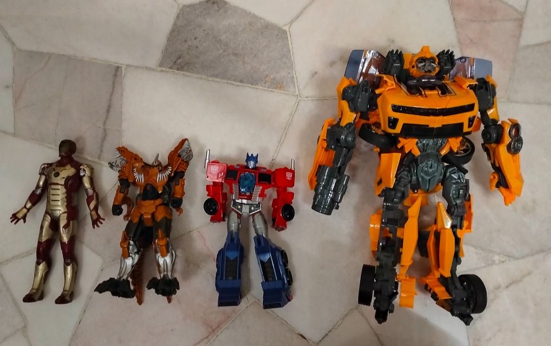 Large Size Transformers Robot : Bumblebee + Optimus Prime + Grimlock ...