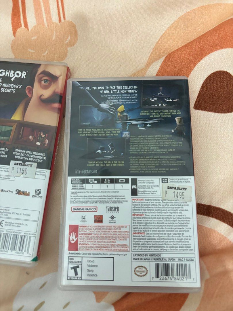 Little Nightmares and Hello Neighbor, Video Gaming, Video Games ...