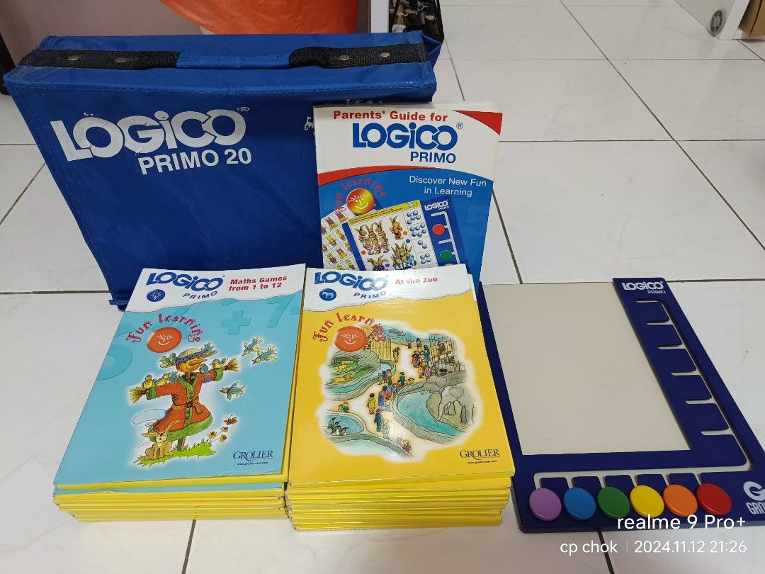 Logico Primo 20 Grolier, Hobbies & Toys, Books & Magazines, Children's ...