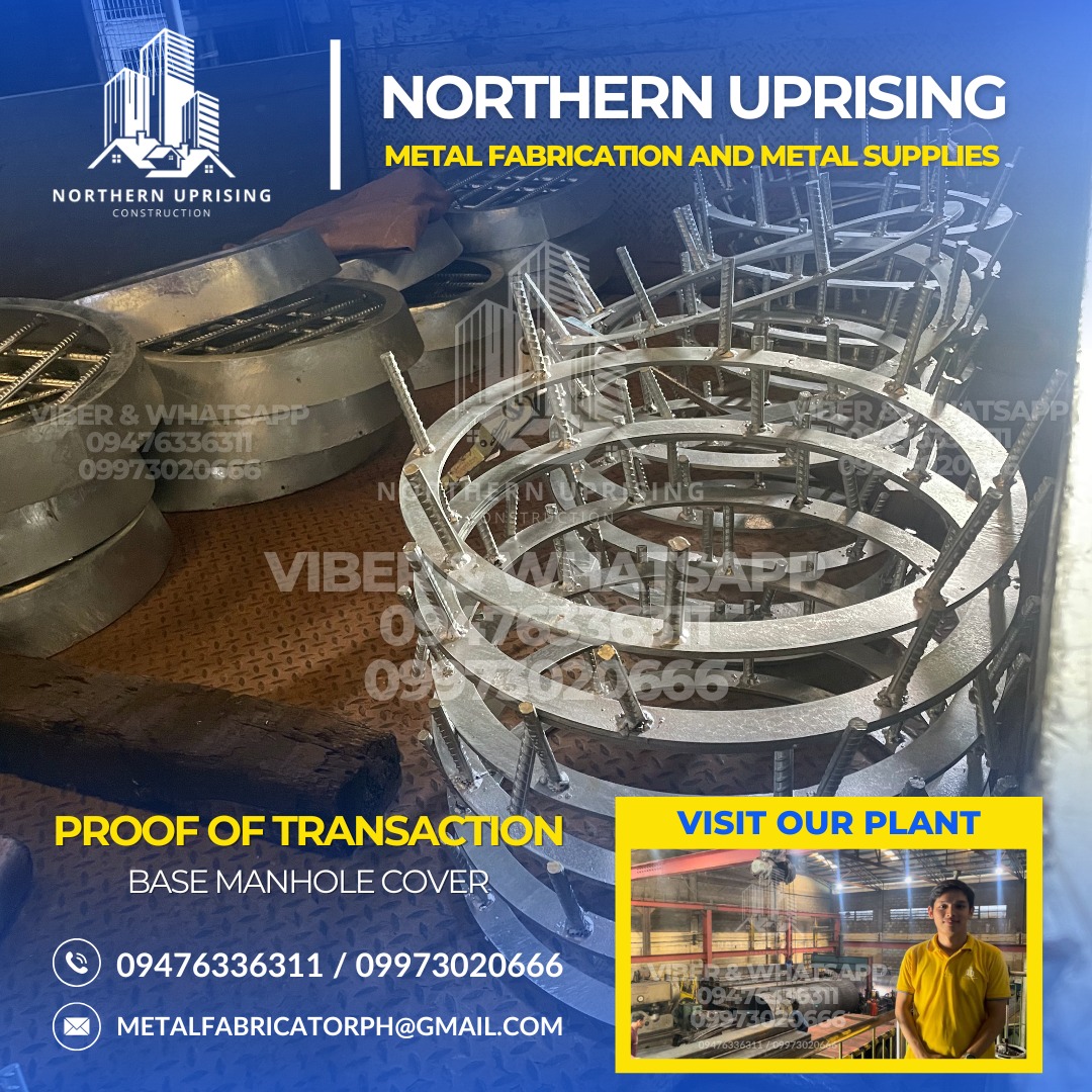 Manhole Cover | Base Manhole Cover | Anchor Bolt | Metal Fabrication ...