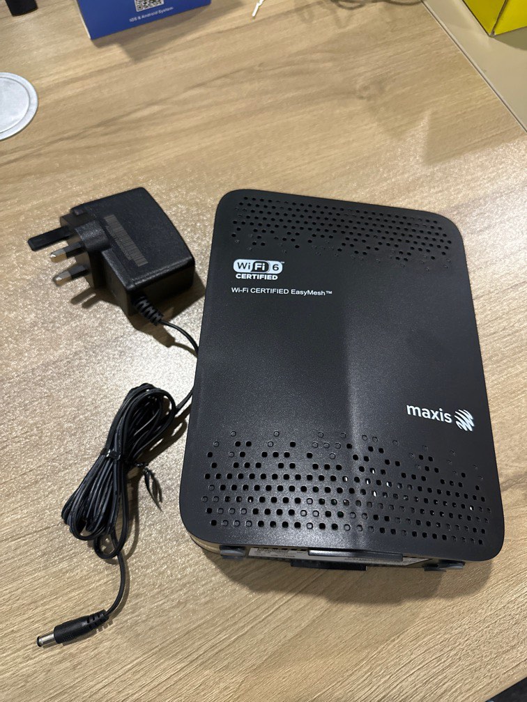 Maxis Fibre WiFi 6 Router EasyMesh AR2140, Computers & Tech, Parts ...