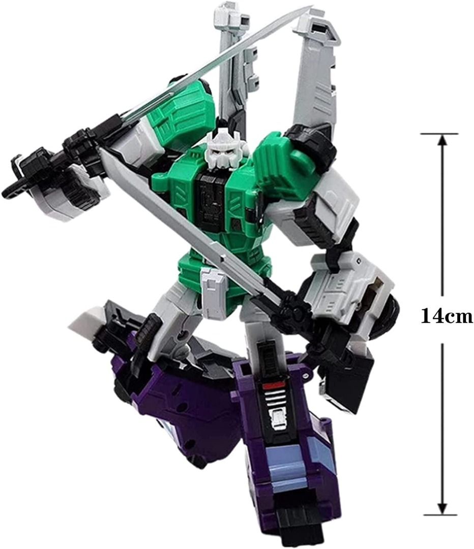 Mech Fans Toys MFT 27 Transformers Sixshot Six Ninja Shot Tank Airplane ...