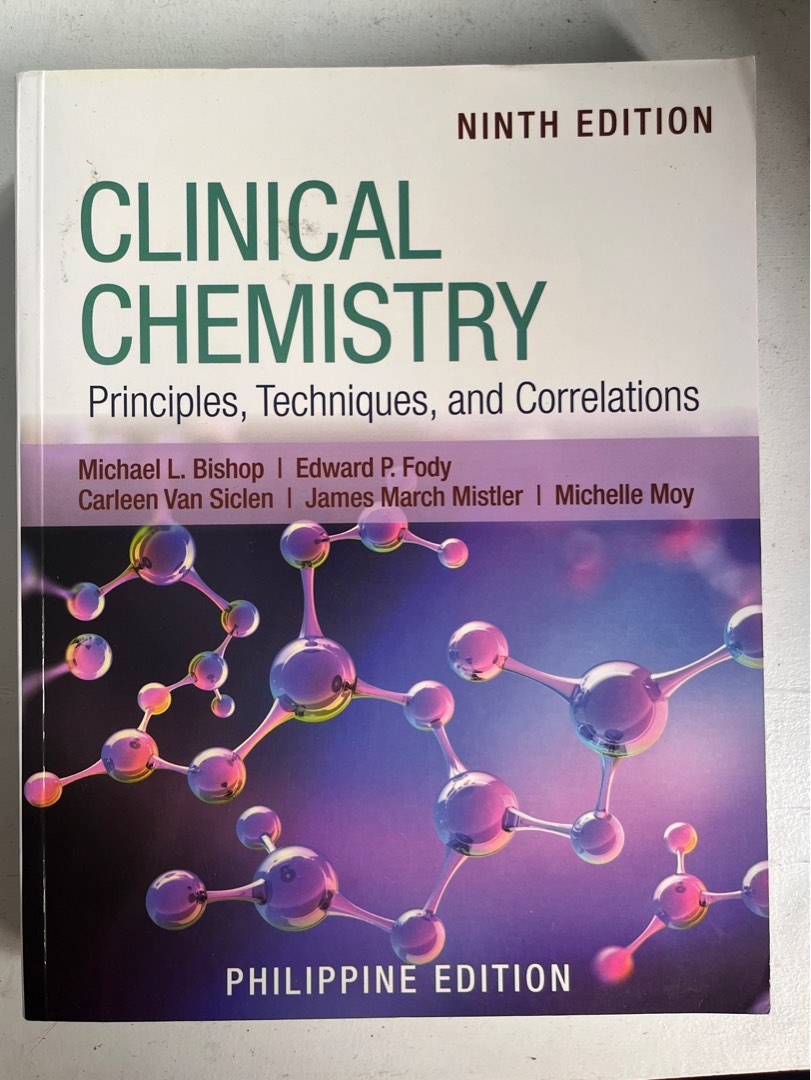 MEDTECH BOOK: Clinical Chemistry | Bishop 9th Ed., Hobbies & Toys ...