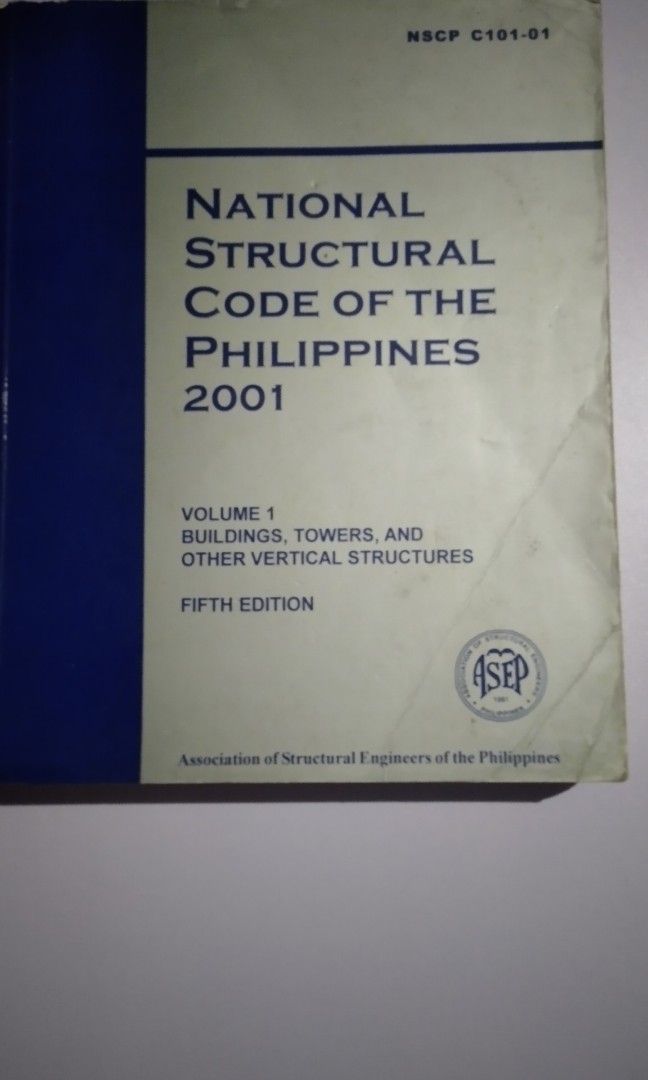 National Structural Code of the Philippines 2001, Hobbies & Toys, Books ...