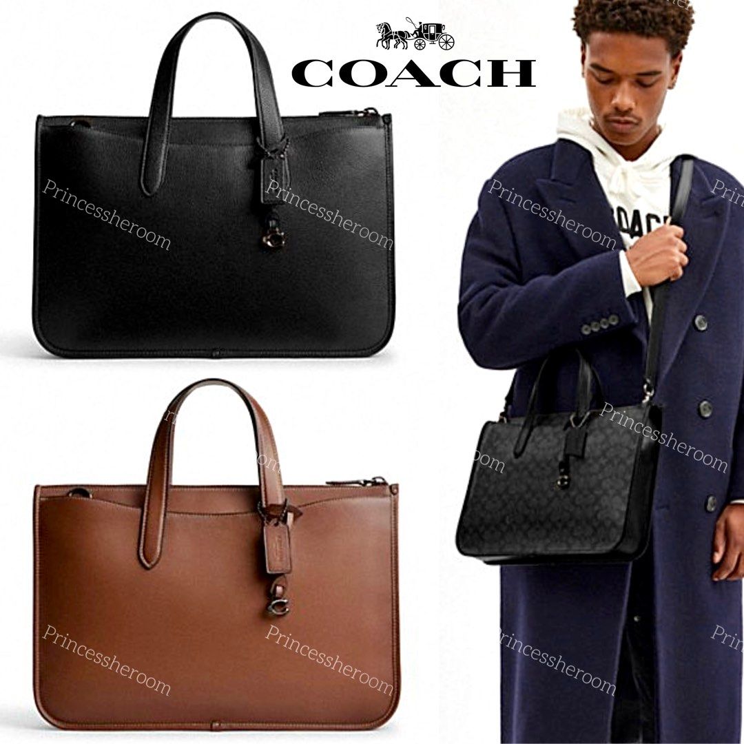New Coach Original CV970 Issac Workbag in Signature Canvas Men Women ...