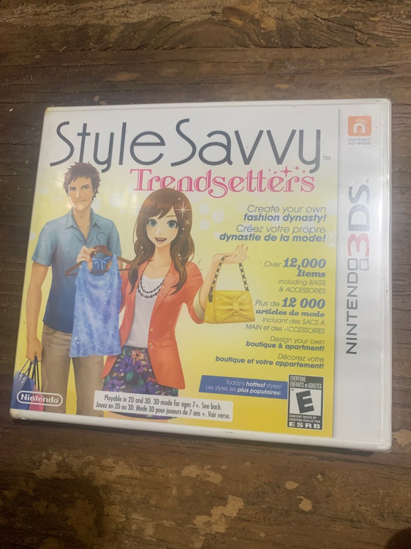 Nintendo 3DS game Style Savvy: Trendsetters US sealed, Video Gaming, Video Games, Nintendo on ...