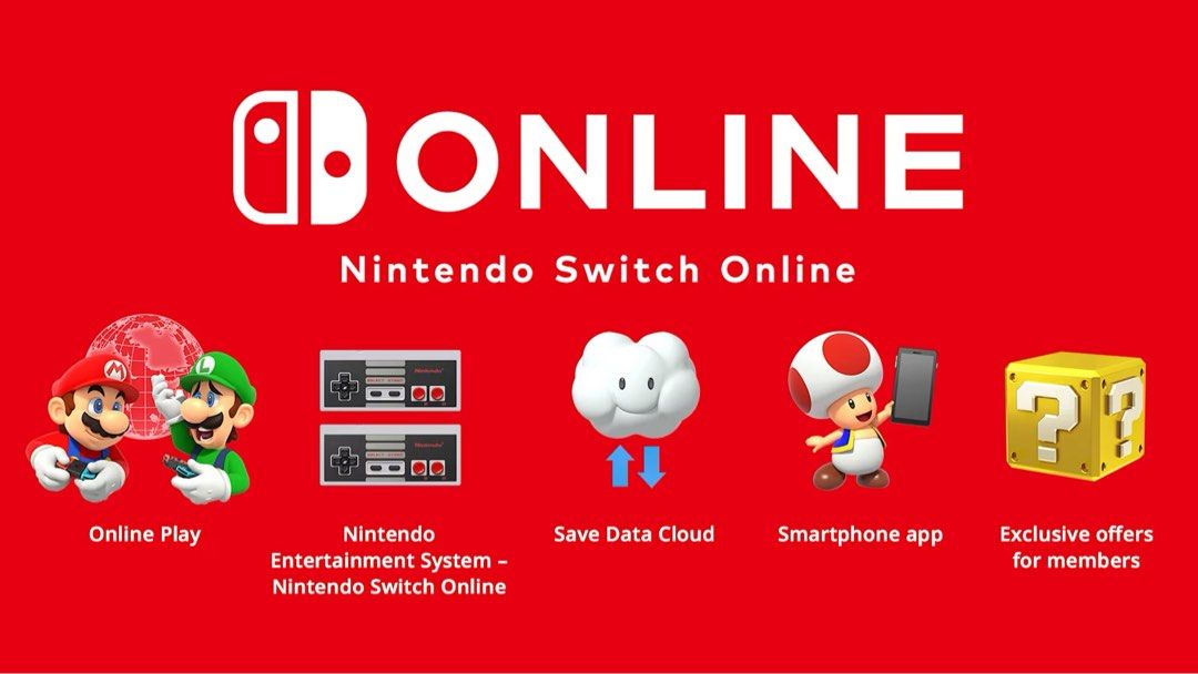 Family membership nintendo online store