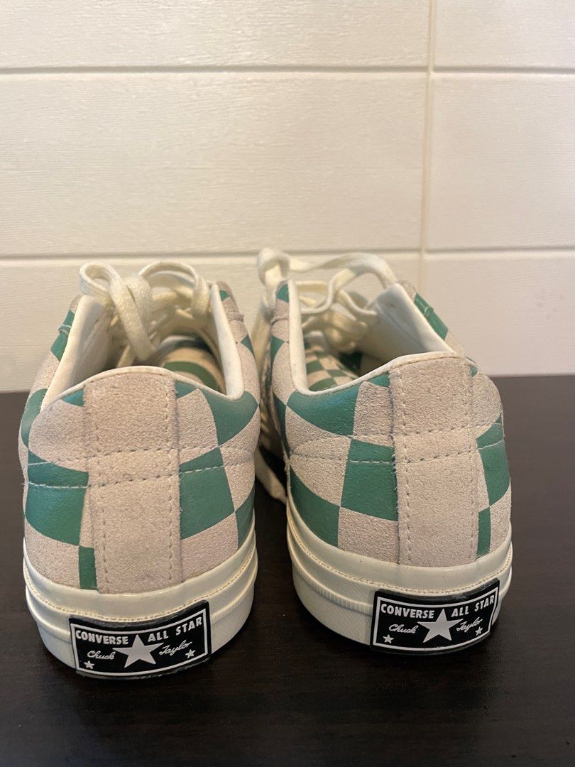 Original Converse One Star Ox Low Top Limited Edition White Checkered ...