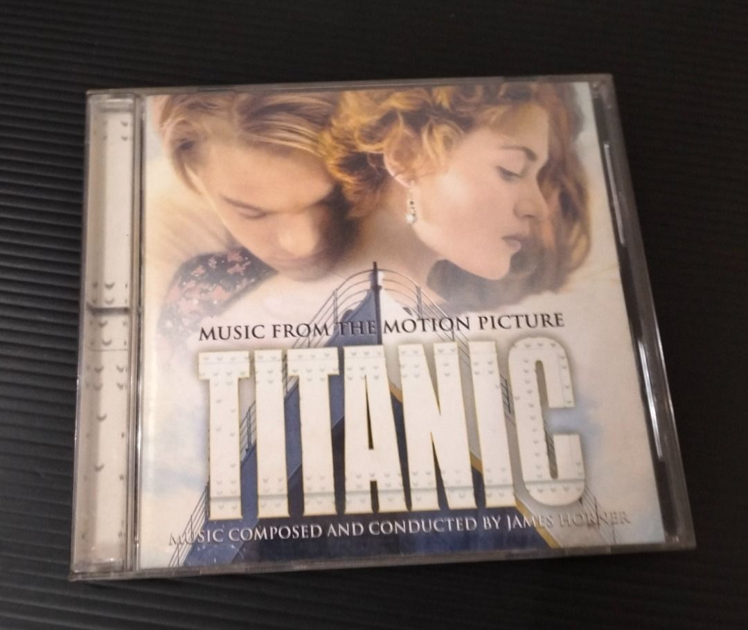 Original Titanic Cd Music From The Motion Picture (Issue Year 1997), Hobbies & Toys, Music ...
