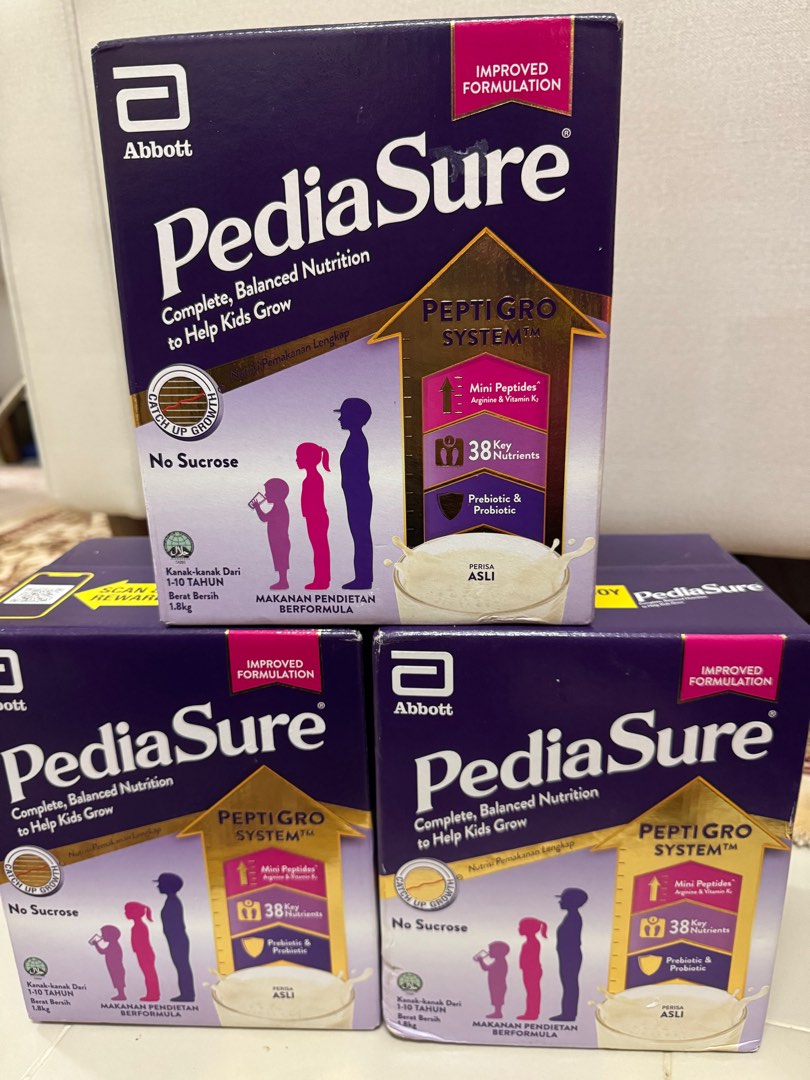 PEDIASURE ASLI, Babies & Kids, Nursing & Feeding, Breastfeeding ...