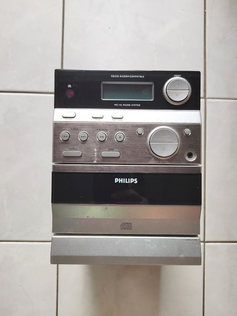 Philips MC145 Micro Hifi - Tak Hidup Sila Baca Iklan, Audio, Portable ...