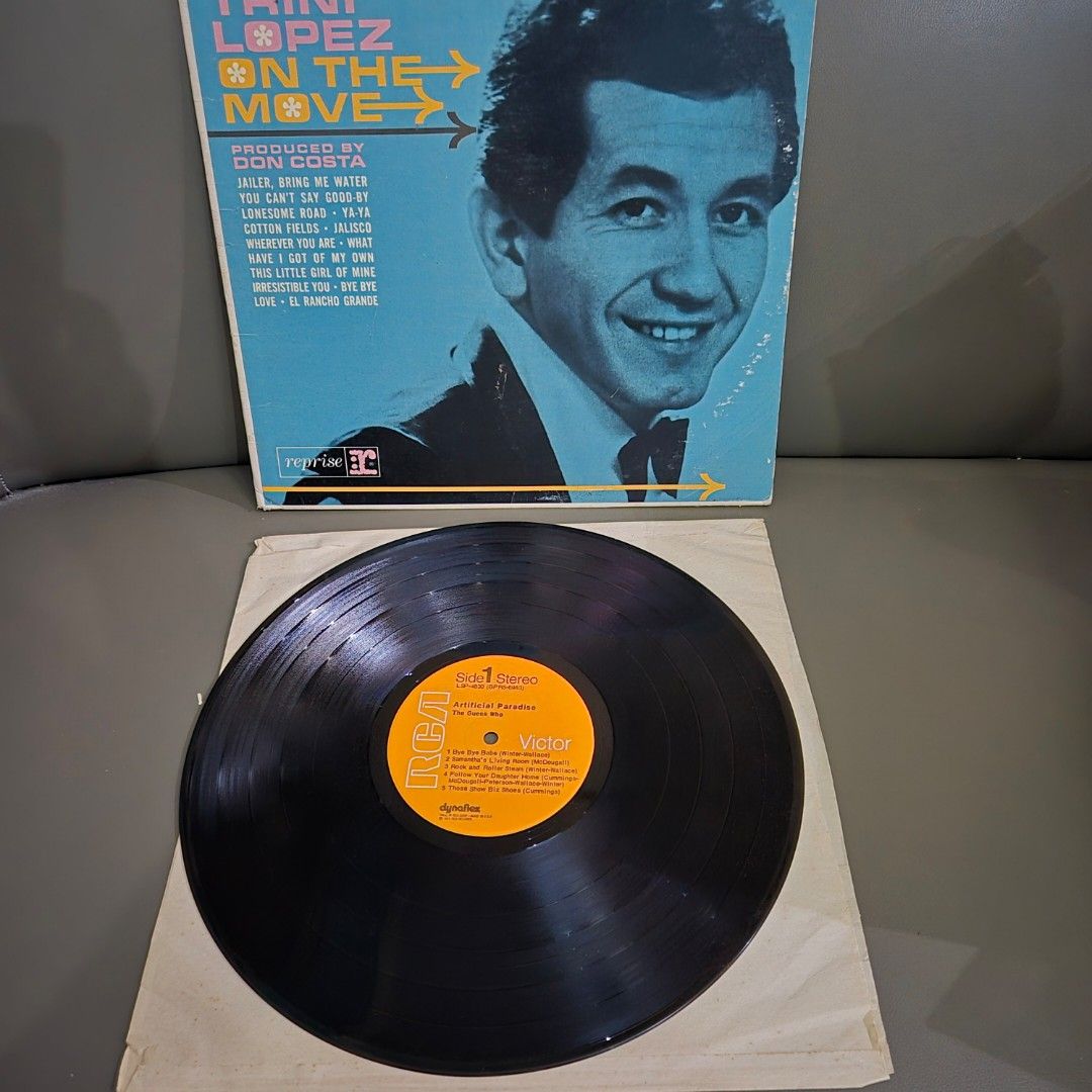 Plaka/ vinyl record. TRINI LOPEZ, Hobbies & Toys, Music & Media, Vinyls ...