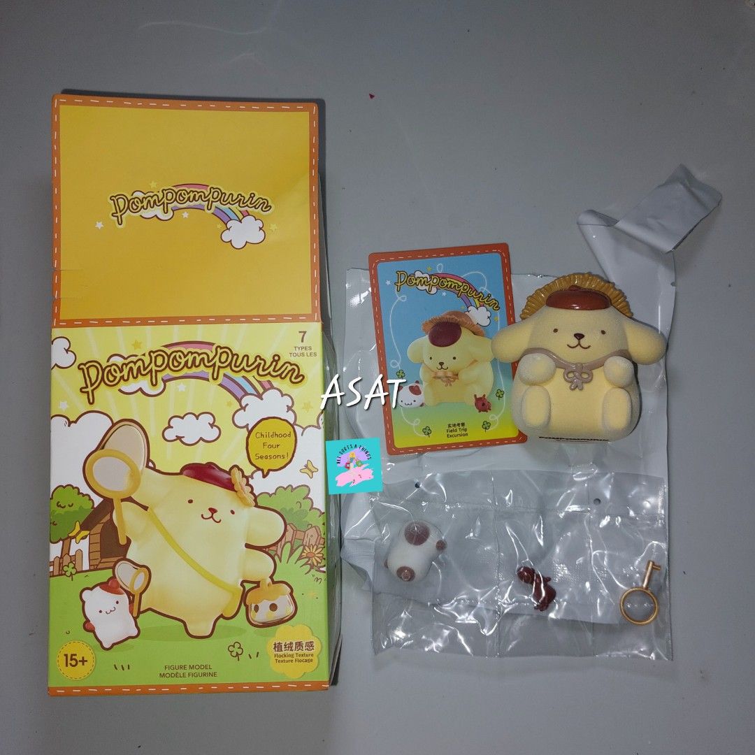 Pompompurin figure, Hobbies & Toys, Toys & Games on Carousell