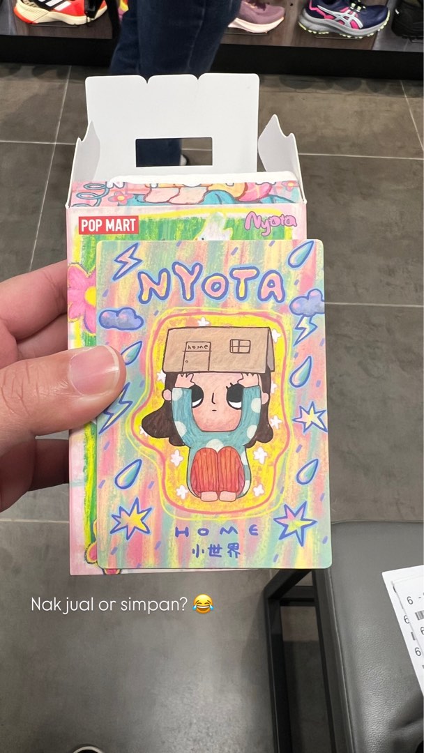 Pop Mart Nyota (Home), Hobbies & Toys, Toys & Games on Carousell