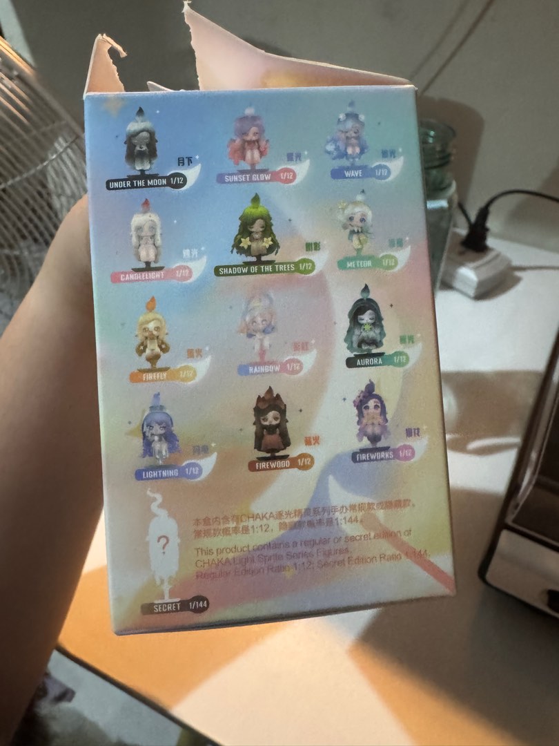 PopMart Chaka Light Sprite Series (Opened), Hobbies & Toys, Toys ...