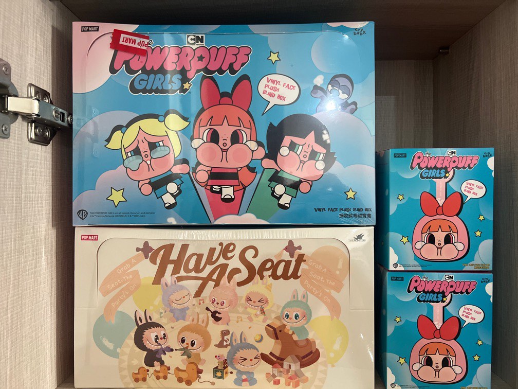 POPMART LABUBU v2 & powerpuff girl crybaby, Hobbies & Toys, Toys ...