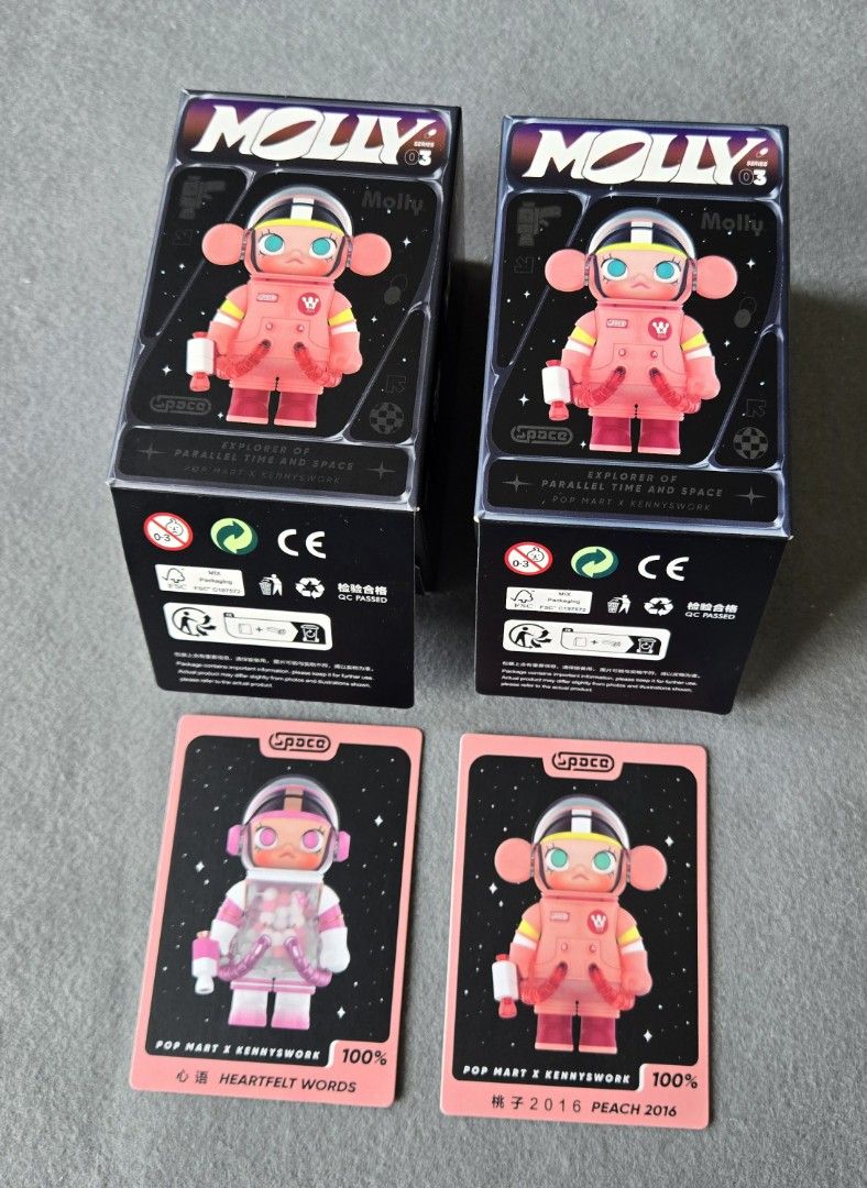 Popmart Space Molly, Hobbies & Toys, Collectibles & Memorabilia, Fan ...