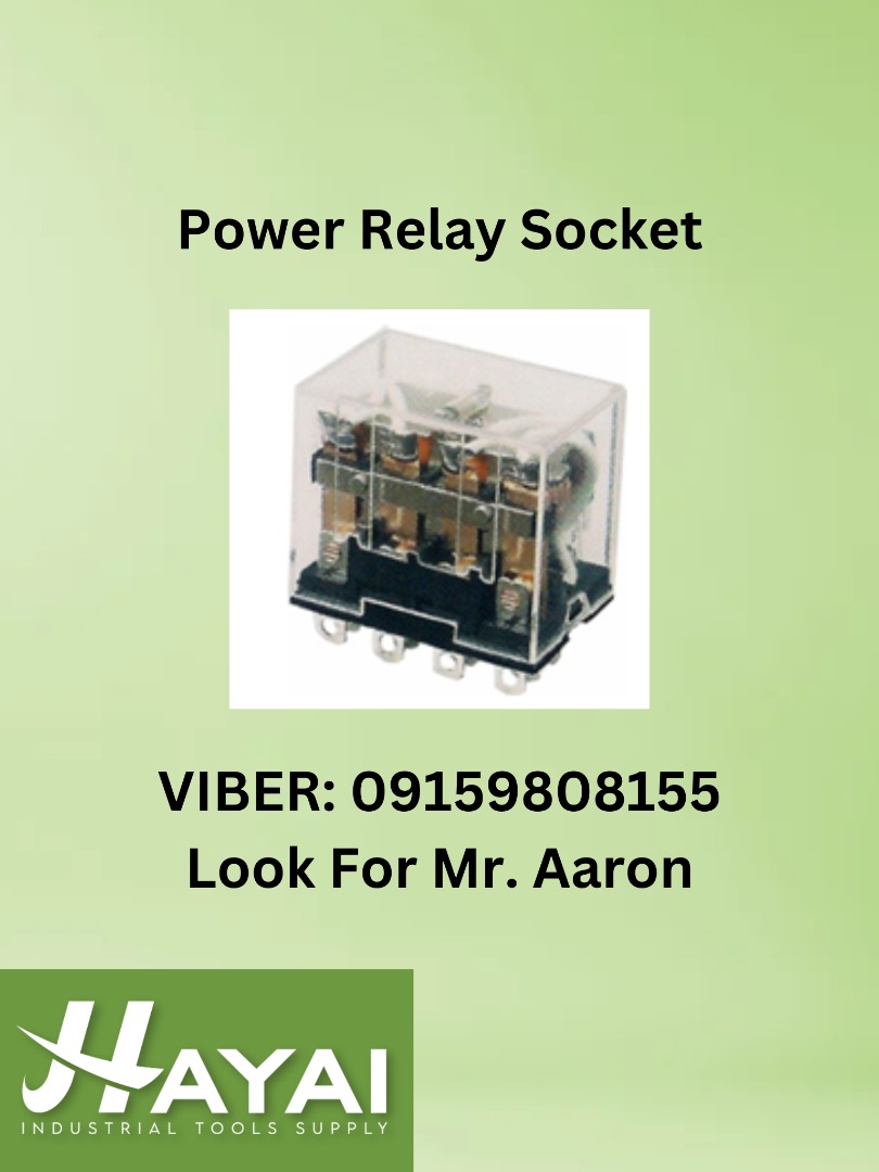Power Relay Socket, Commercial & Industrial, Construction Tools ...