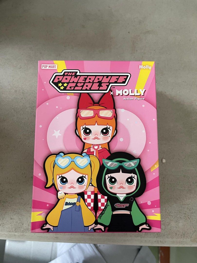 Powerpuff Girls x Molly Figurine - Buttercup, Hobbies & Toys, Toys ...