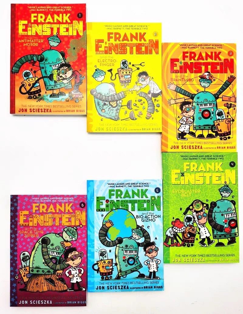 Praise for The Frank Einstein Series, 興趣及遊戲, 書本 & 文具, 小說及非小說 - Carousell