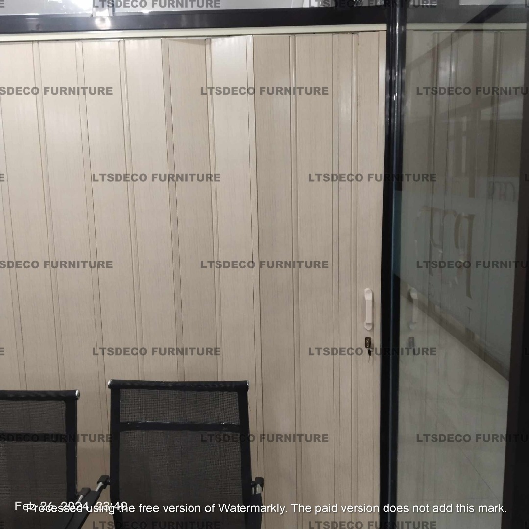 PVC ACCORDION \ OFFICE PARTITION \ OFFICE FURNITURE, Furniture & Home Living, Office Furniture ...