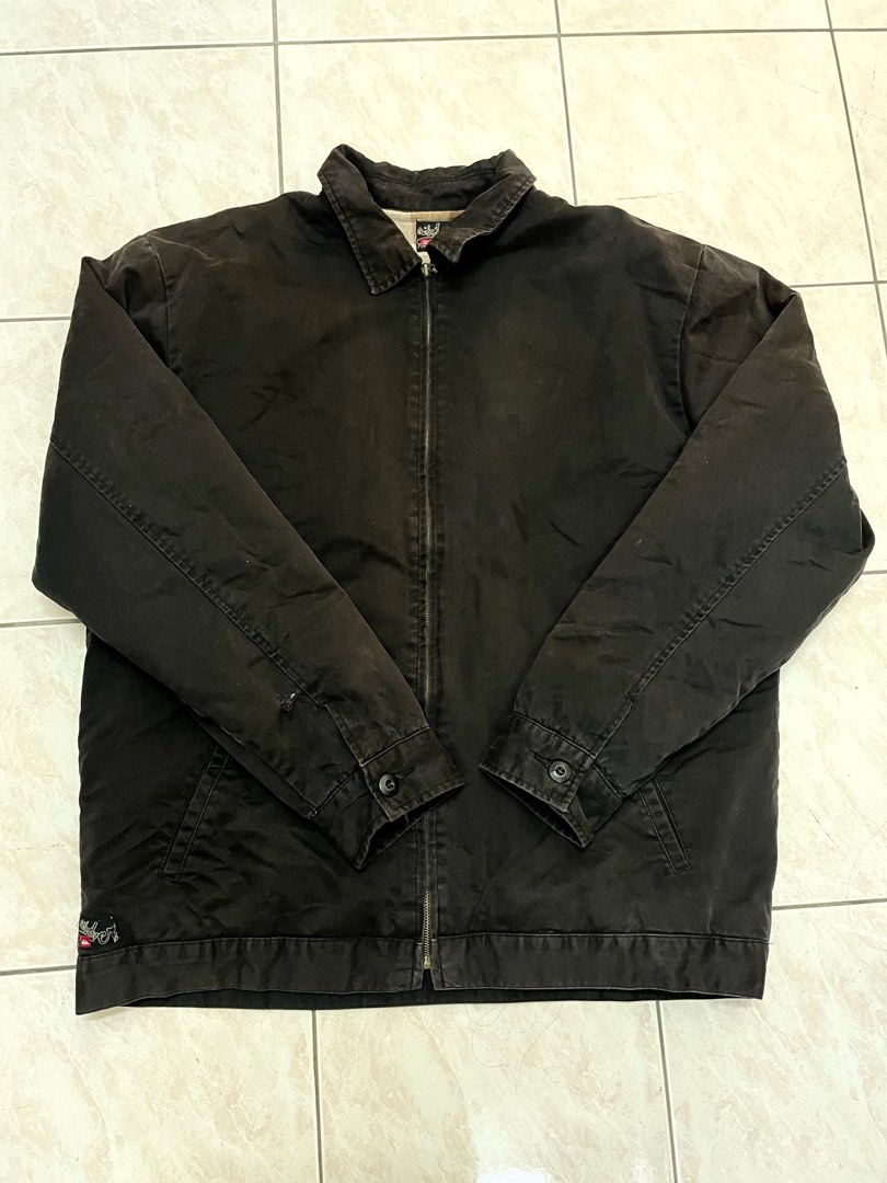 Quicksilver Quilted Jacket, Men's Fashion, Coats, Jackets and Outerwear ...