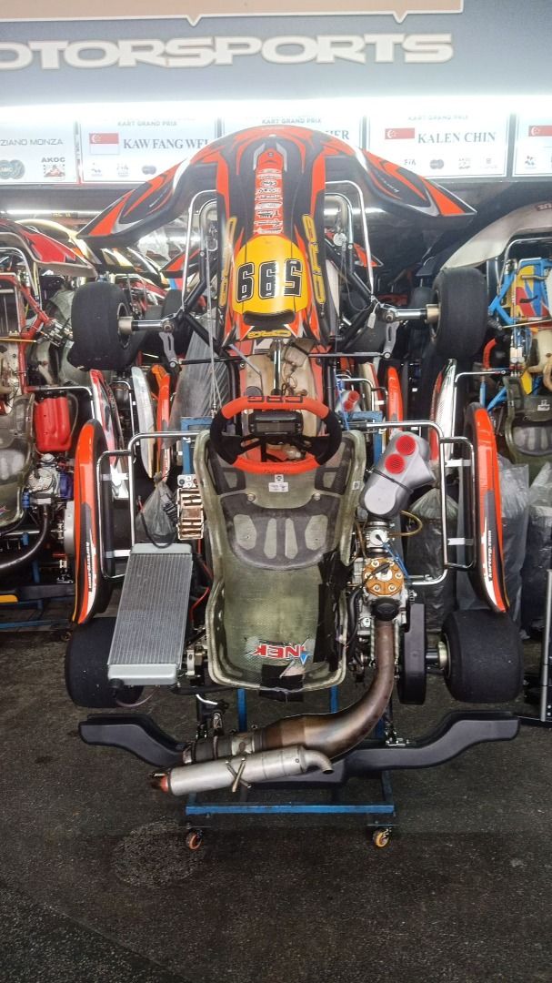 RACE KART ROK GP ENGINE CRG KART! MINT COND! 3k! nego srs buyer, no pm ...