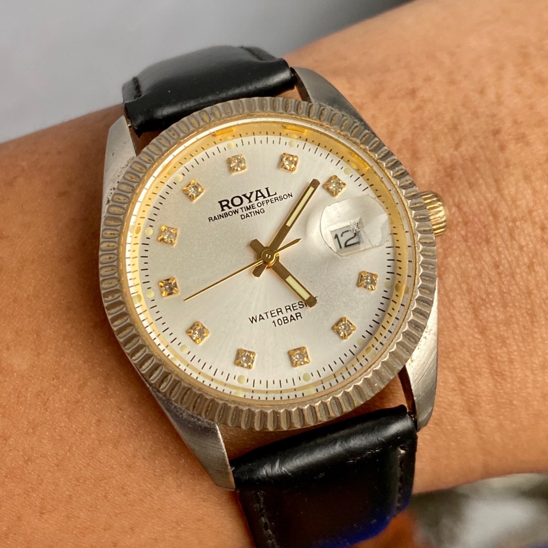 Royal Rainbow Time Of Person Dating Japan Market, Fesyen Pria, Jam ...