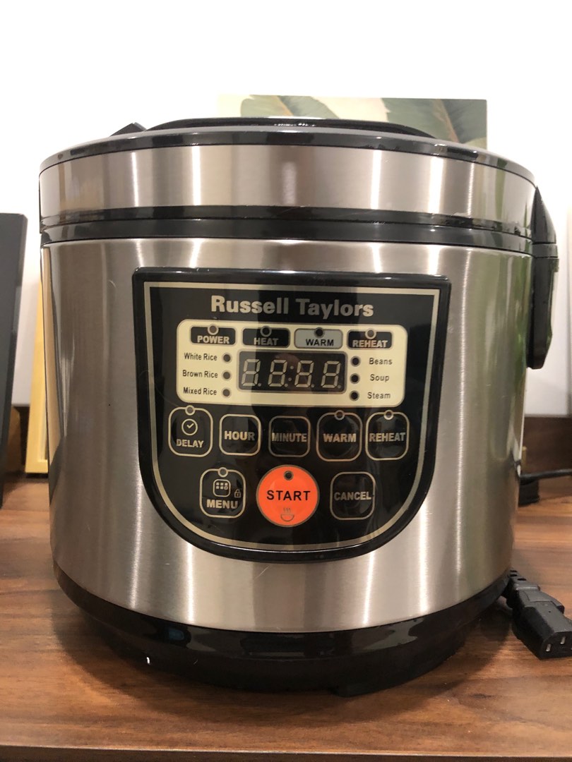Russell Taylor Smart Rice Cooker 1.8L, TV & Home Appliances, Kitchen ...