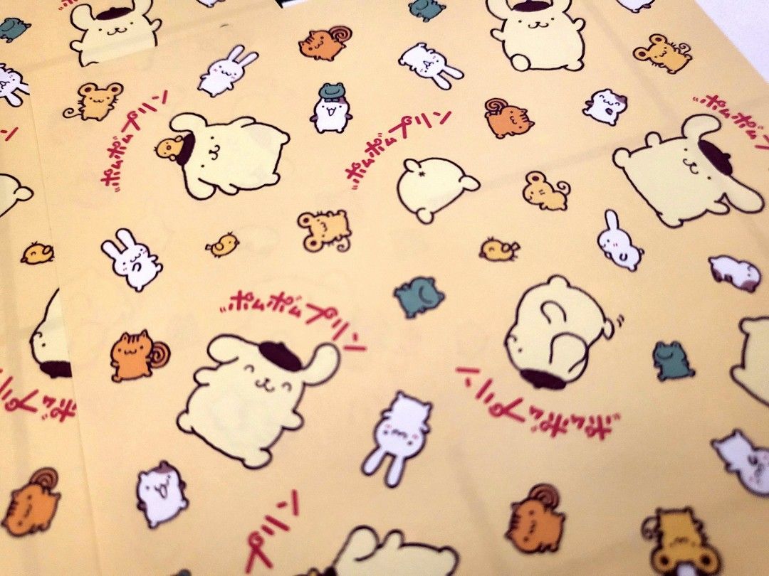 Sanrio Pompompurin Origami Bundle, Hobbies & Toys, Stationary & Craft ...
