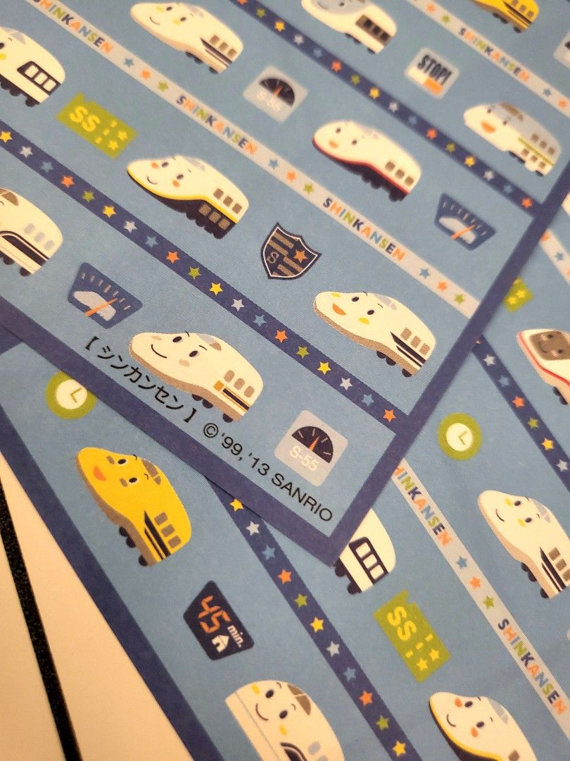 Sanrio Shinkansen Origami Bundle, Hobbies & Toys, Stationary & Craft ...