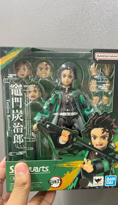 Shf Kamado Tanjiro, Hobbies & Toys, Toys & Games on Carousell