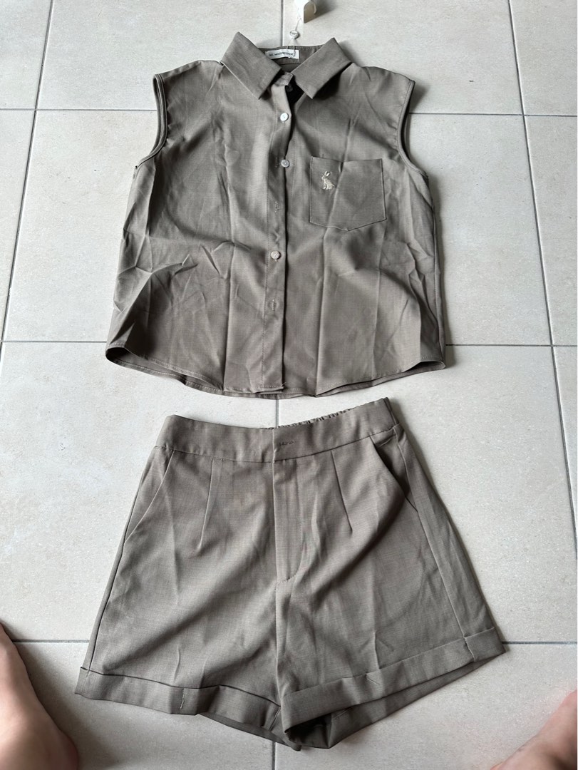 Shirt and bottom sets, Women's Fashion, Dresses & Sets, Sets or ...
