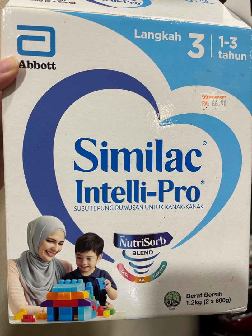 Similac Intelli-Pro langkah 3, Babies & Kids, Nursing & Feeding, Breastfeeding & Bottle Feeding ...