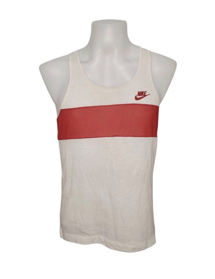 Singlet Nike vintage, Men's Fashion, Activewear on Carousell