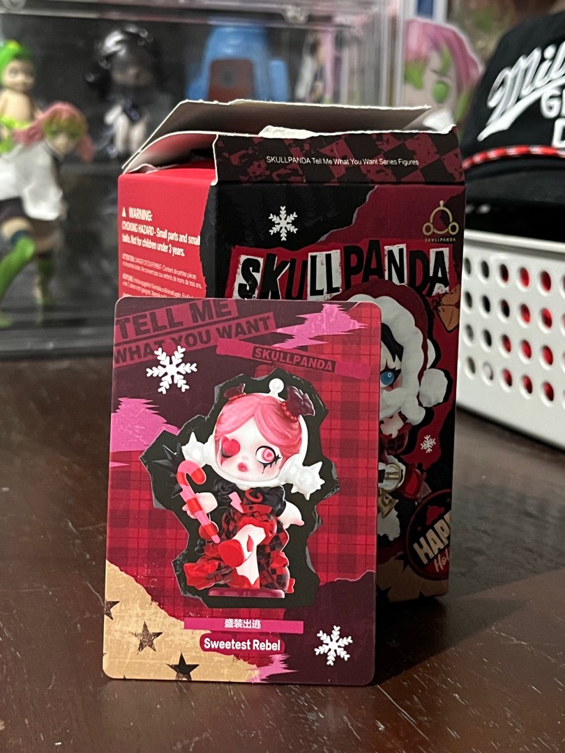 Skullpanda Tell Me What You Want - Sweetest Rebel, Hobbies & Toys, Toys ...