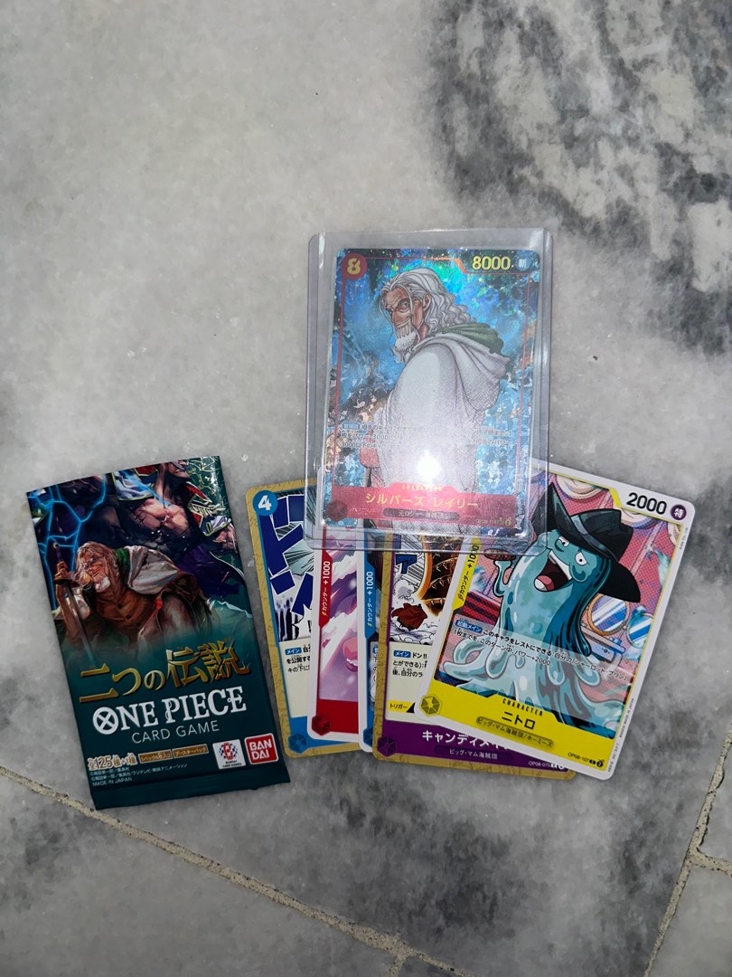 Slivers Rayleigh OP08-118 SEC AA One Piece TCG Card Game, Hobbies ...