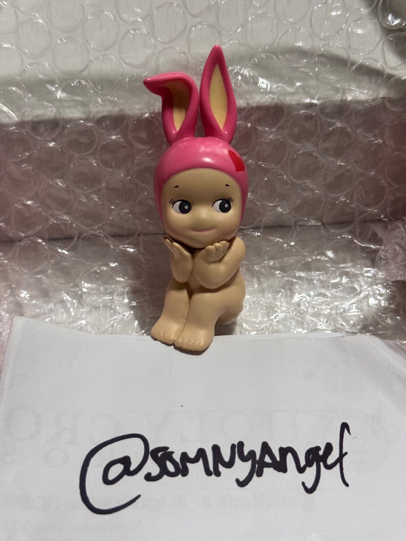 SONNY ANGEL GOL PINK RABBIT, Announcements on Carousell