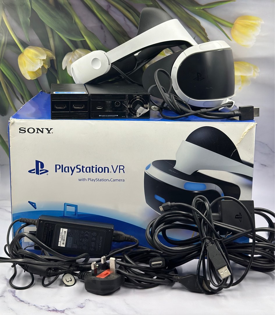 Sony PlayStation VR with Motion Sensor complete set with box, Video ...