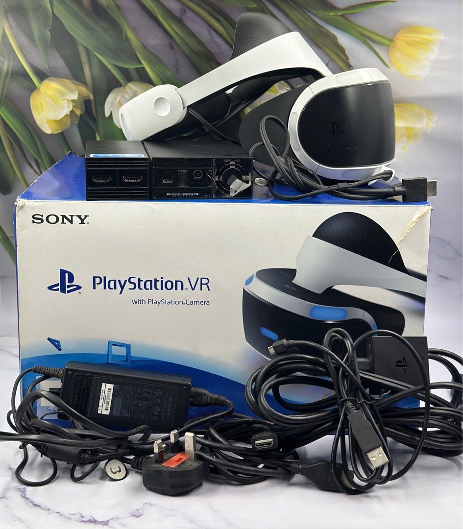 Sony PlayStation VR with Motion Sensor complete set with box, Video ...