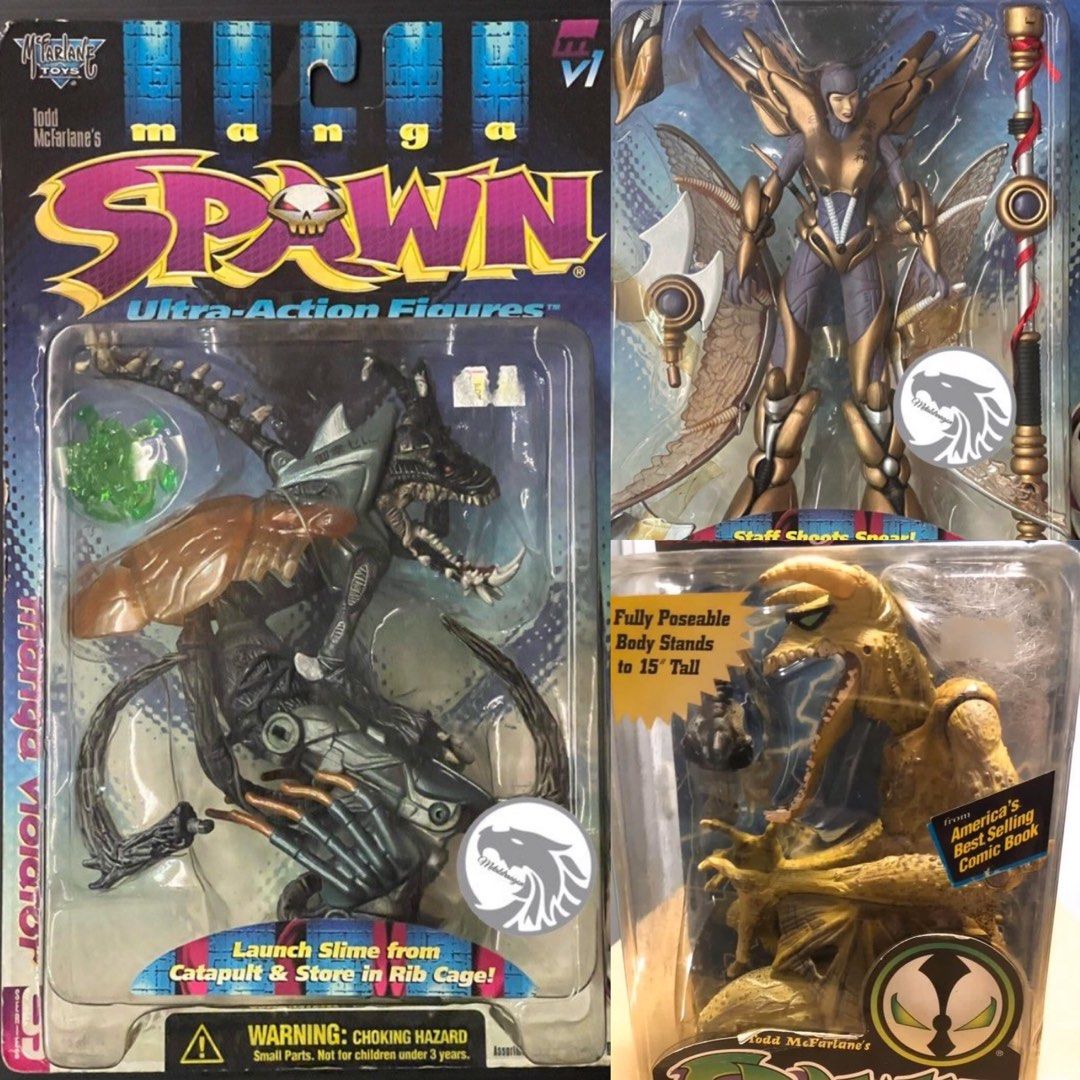 Spawn Vintage 90’s Era - Bundle Deal McFarlane Toys 3 Figures MOC ...