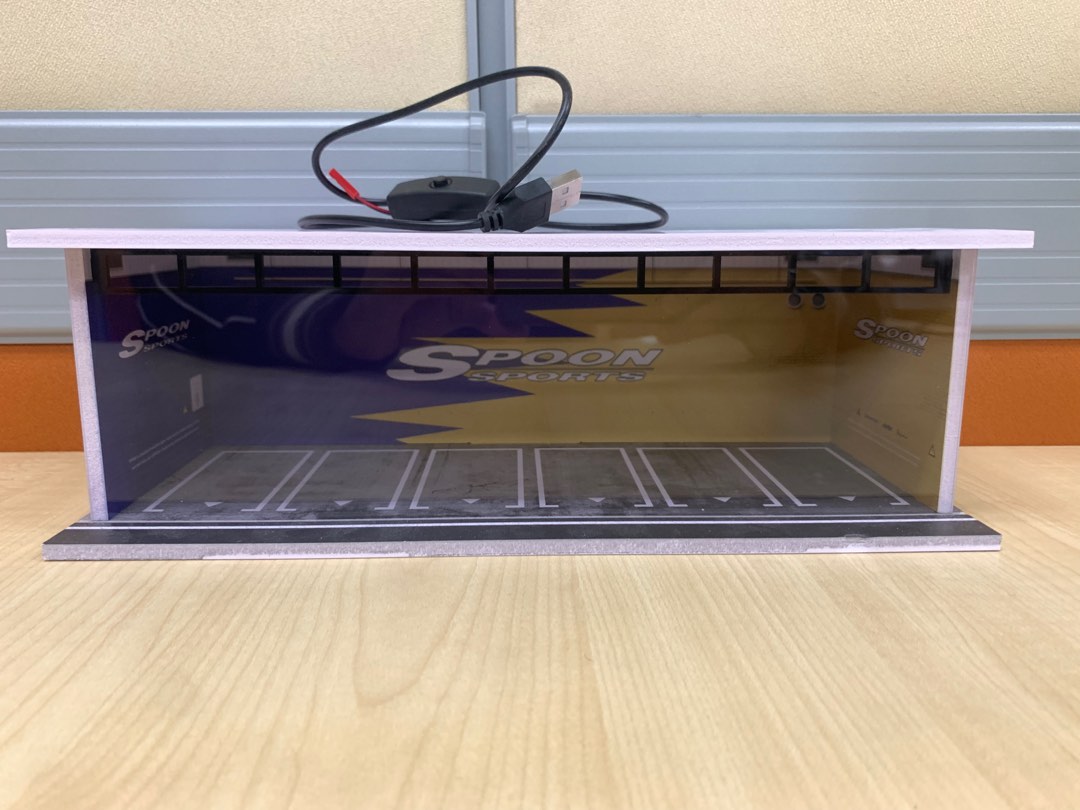 Spoon diorama parking garage, Hobbies & Toys, Toys & Games on Carousell