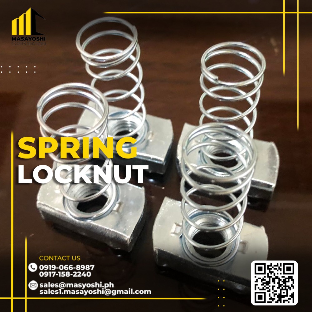 SPRING LOCKNUT| RSB | Angle Bar | IBeam | Wire | Deform Bar G33 ...