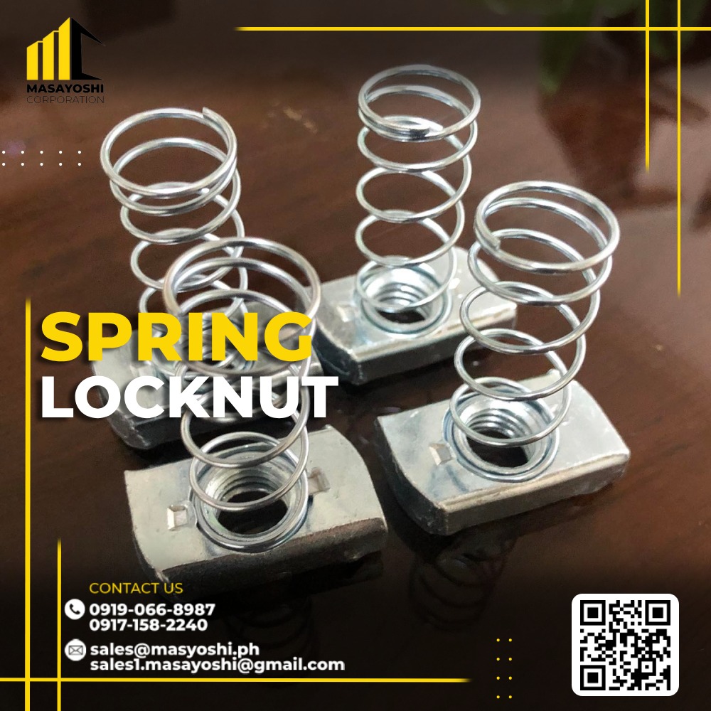 SPRING LOCKNUT| RSB | Angle Bar | IBeam | Wire | Deform Bar G33 ...