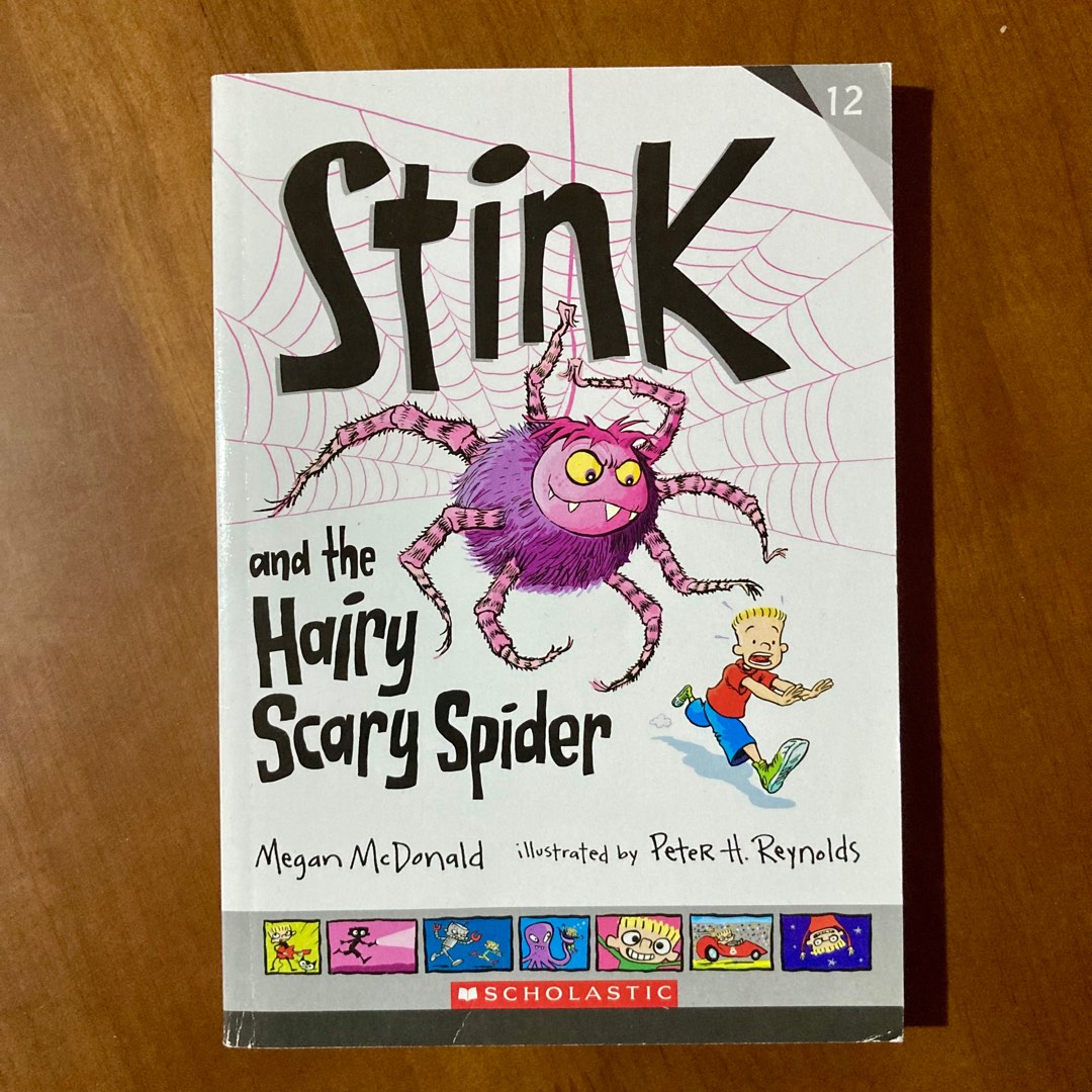 Stink and the Hairy Scary Spider by Megan McDonald, Illustrated by ...