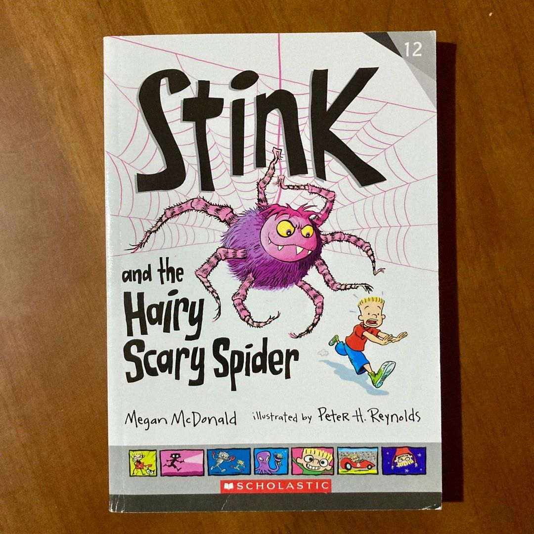 Stink and the Hairy Scary Spider by Megan McDonald, Illustrated by ...