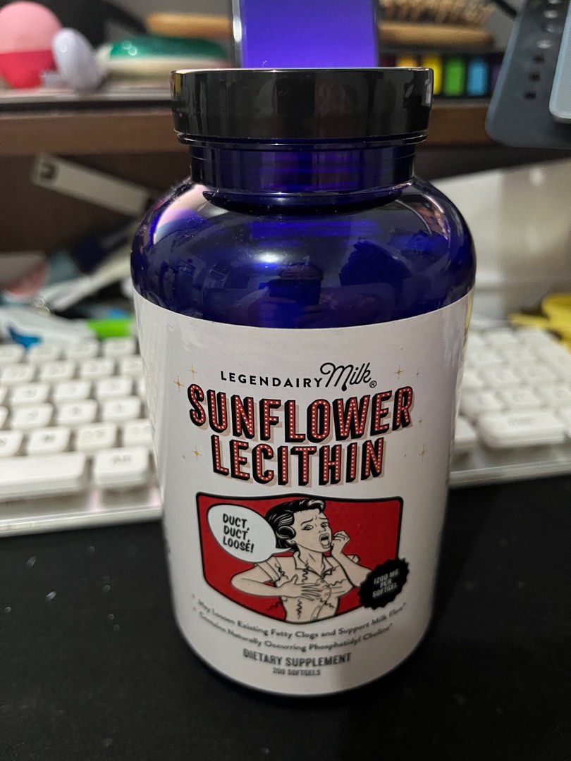 SUNFLOWER LECITHIN - Legendairy Milk, Health & Nutrition, Health ...