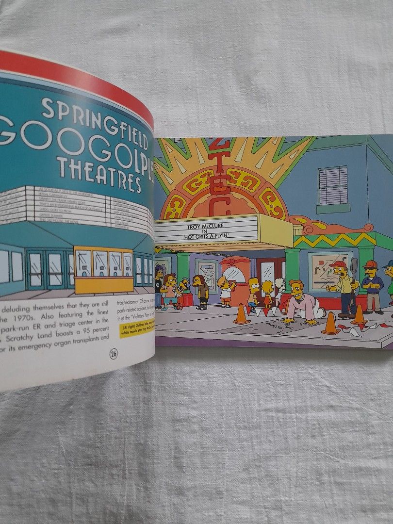The SIMPSONS Guide to SPRINGFIELD (MATT GROENING), Hobbies & Toys ...