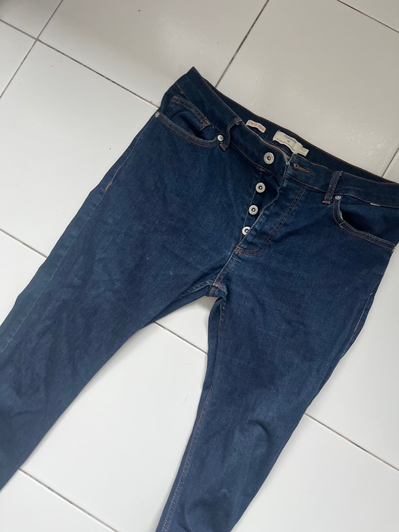 TOPMAN JEANS, Men's Fashion, Bottoms, Jeans on Carousell
