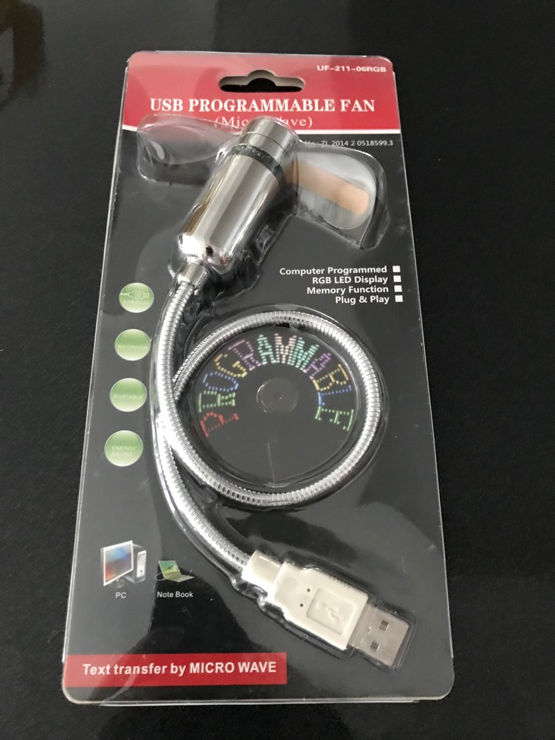 USB LED Fan, Computers & Tech, Parts & Accessories, Other Accessories ...